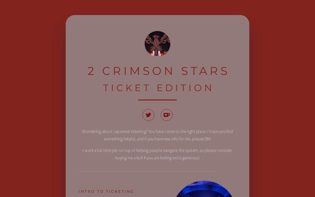 FOR 2 CRIMSON STARS